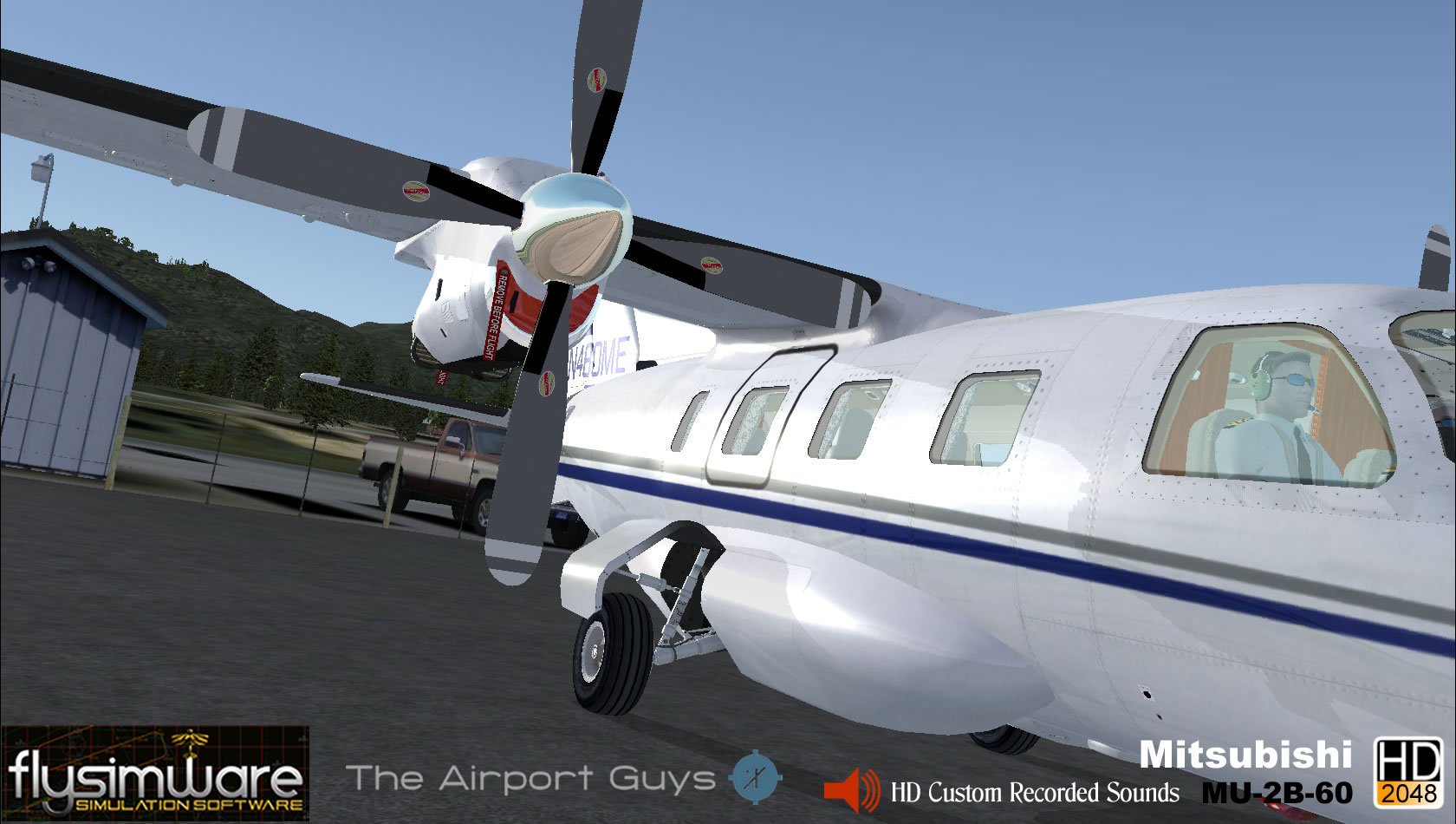 Mitsubishi MU-2B-60 for FSX/P3D by Flysimware