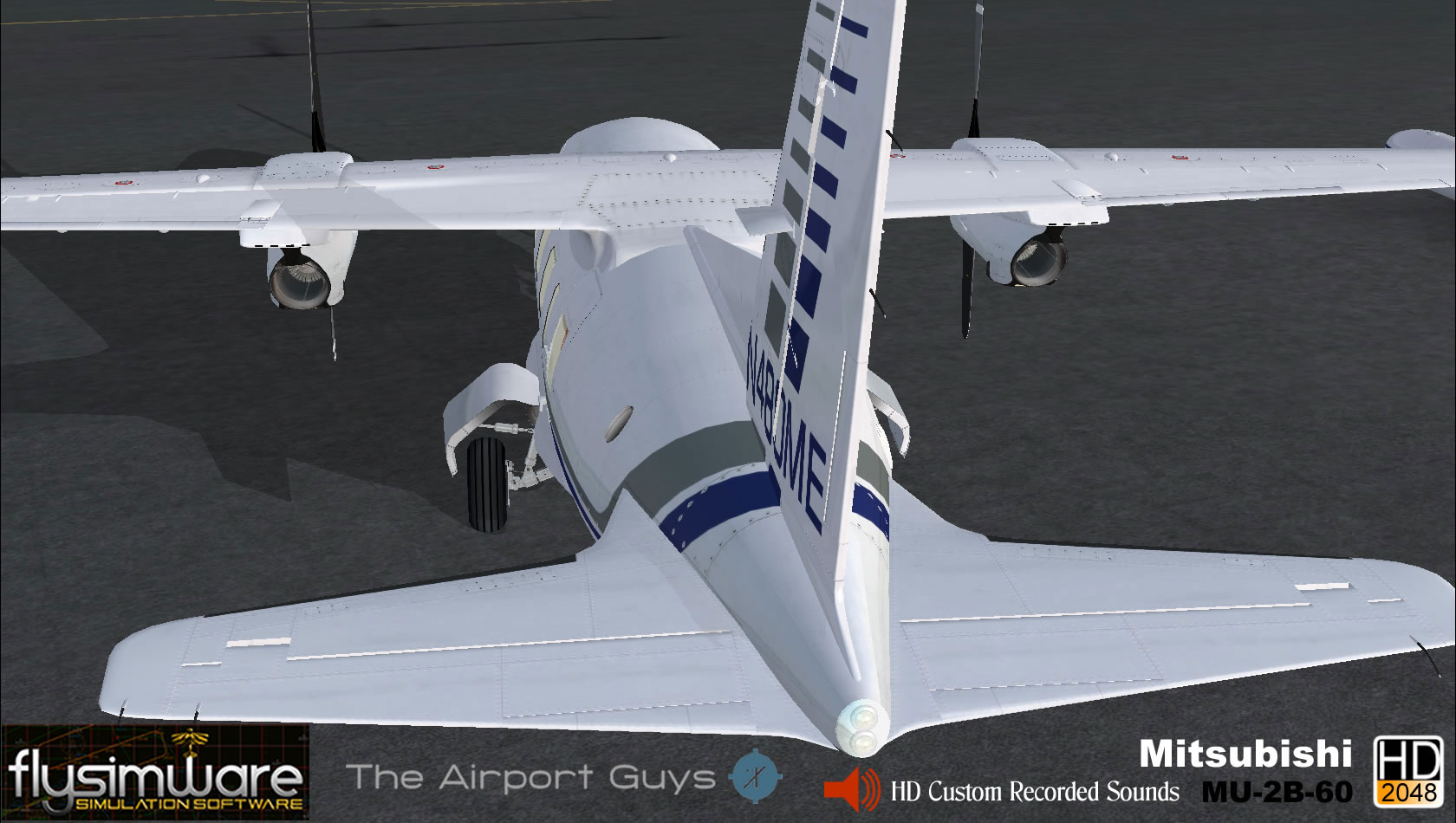 Mitsubishi MU-2B-60 for FSX/P3D by Flysimware