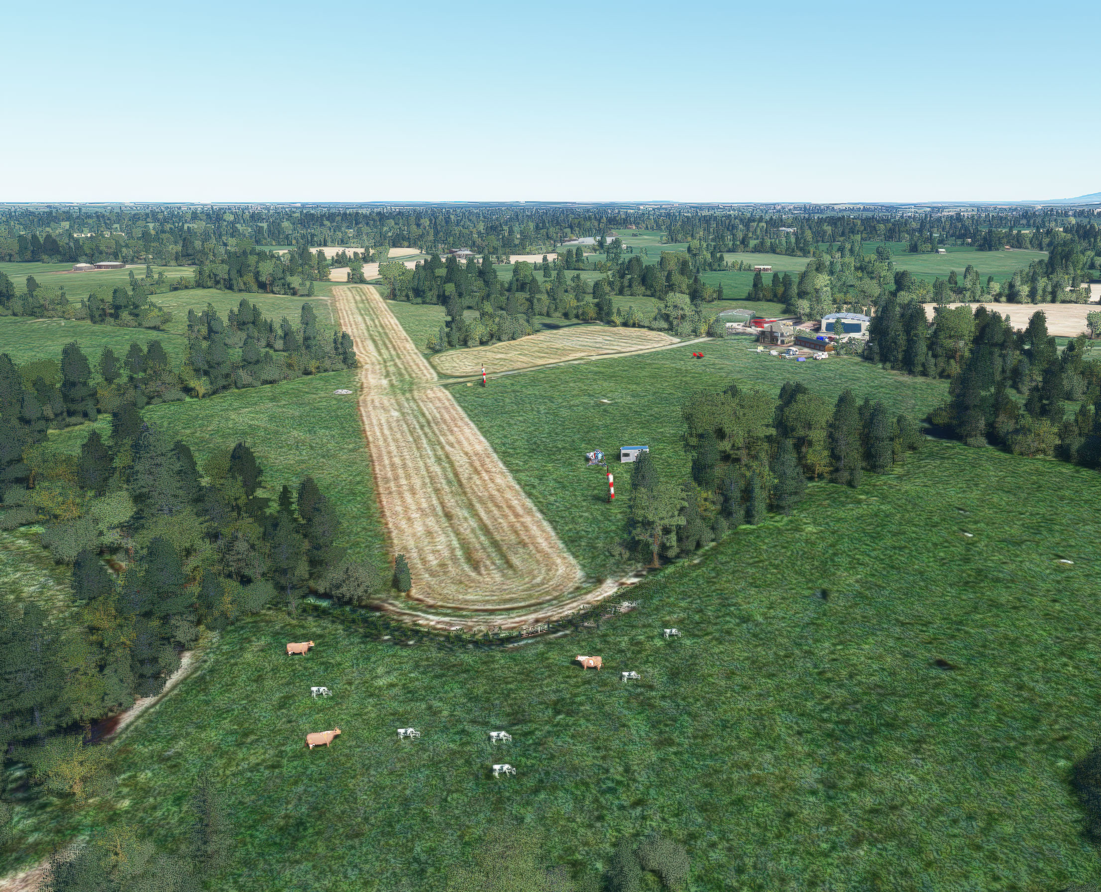 UK Airfields & Farm/Grass Strips Scenery Vol. 7 for MSFS by Neil Birch