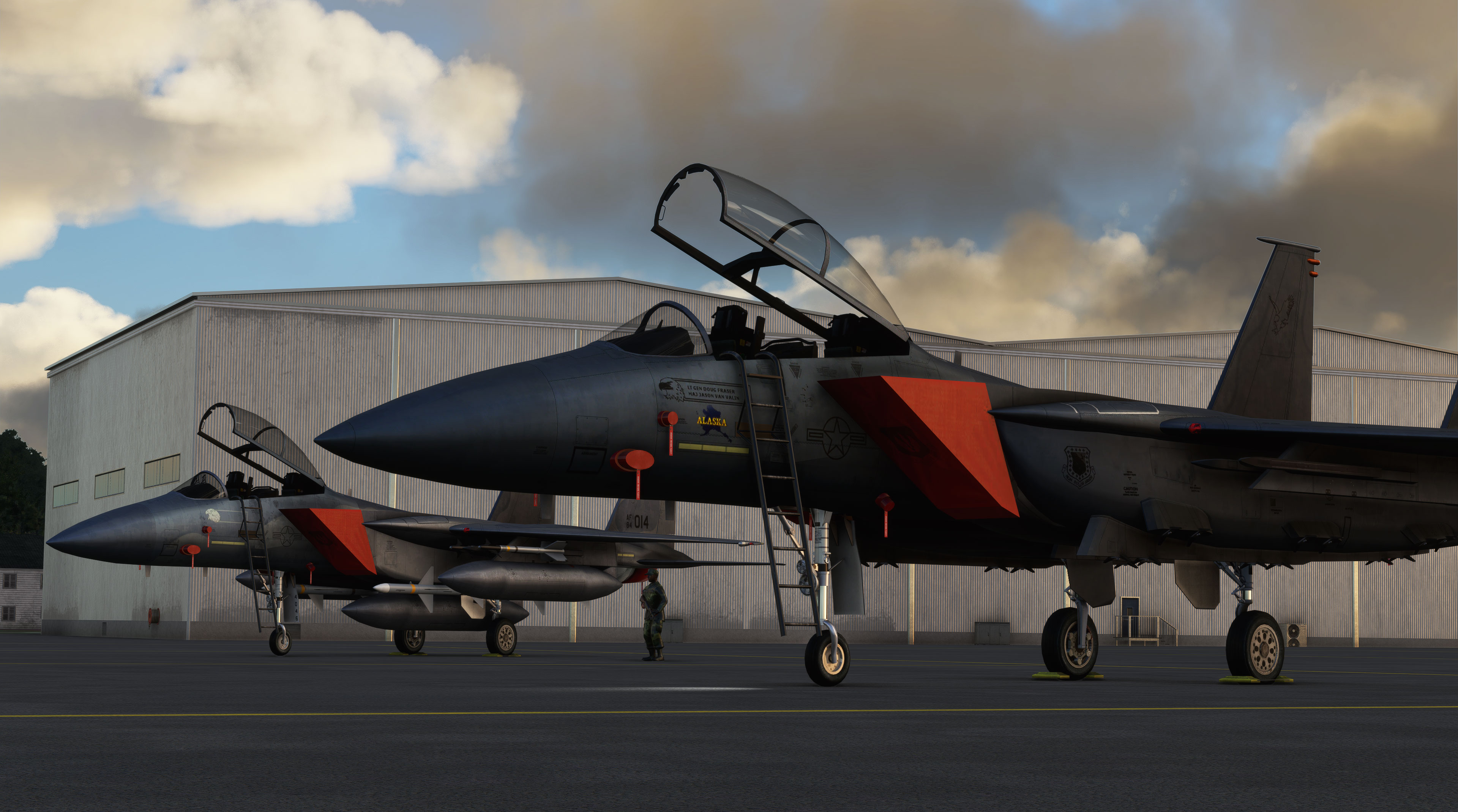 McDonnell Douglas F-15 C, E & I Eagle for MSFS by Just Flight