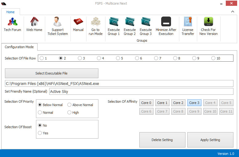 Multicore NEXT CPU Performance Booster by Flight Simulator Platform ...