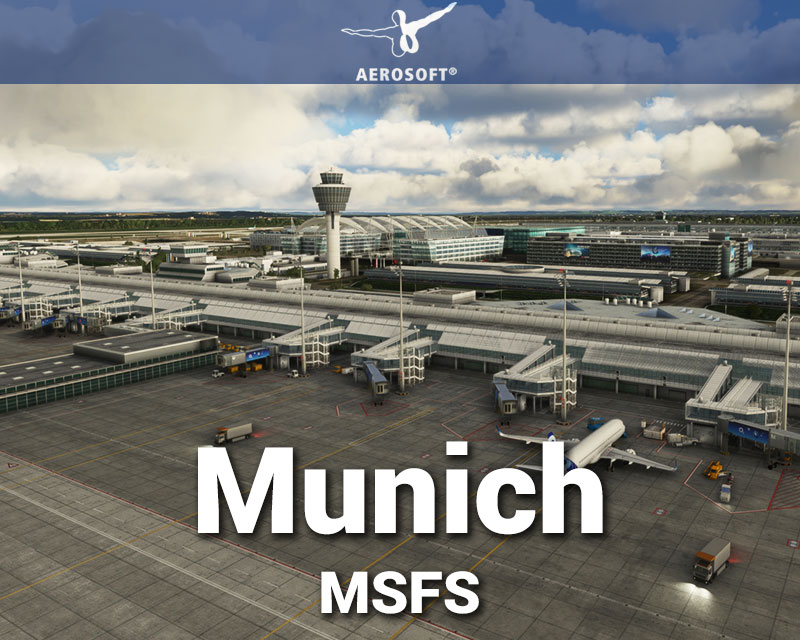 Munich Airport (EDDM) Scenery v2 for MSFS by Aerosoft