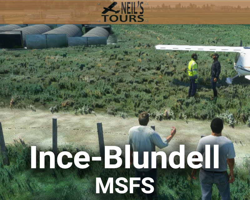 Free Ince-Blundell (EGIC) Airfield Scenery by Neil Birch