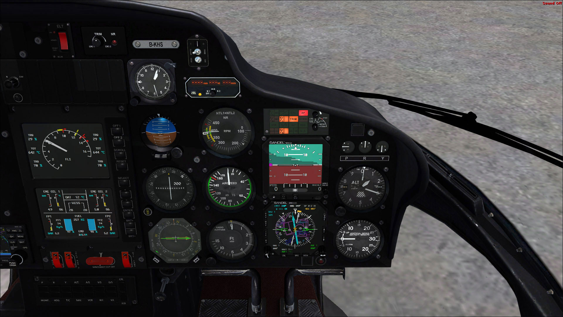 Eurocopter AS355 Ecureuil II for FSX/P3D by Nemeth Designs