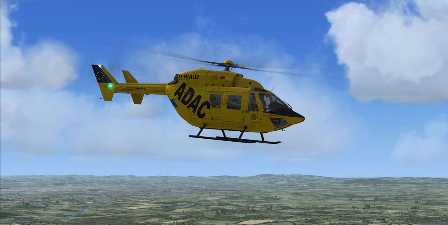 MBB/Kawasaki BK-117 B2 for FSX/P3D by Nemeth Designs