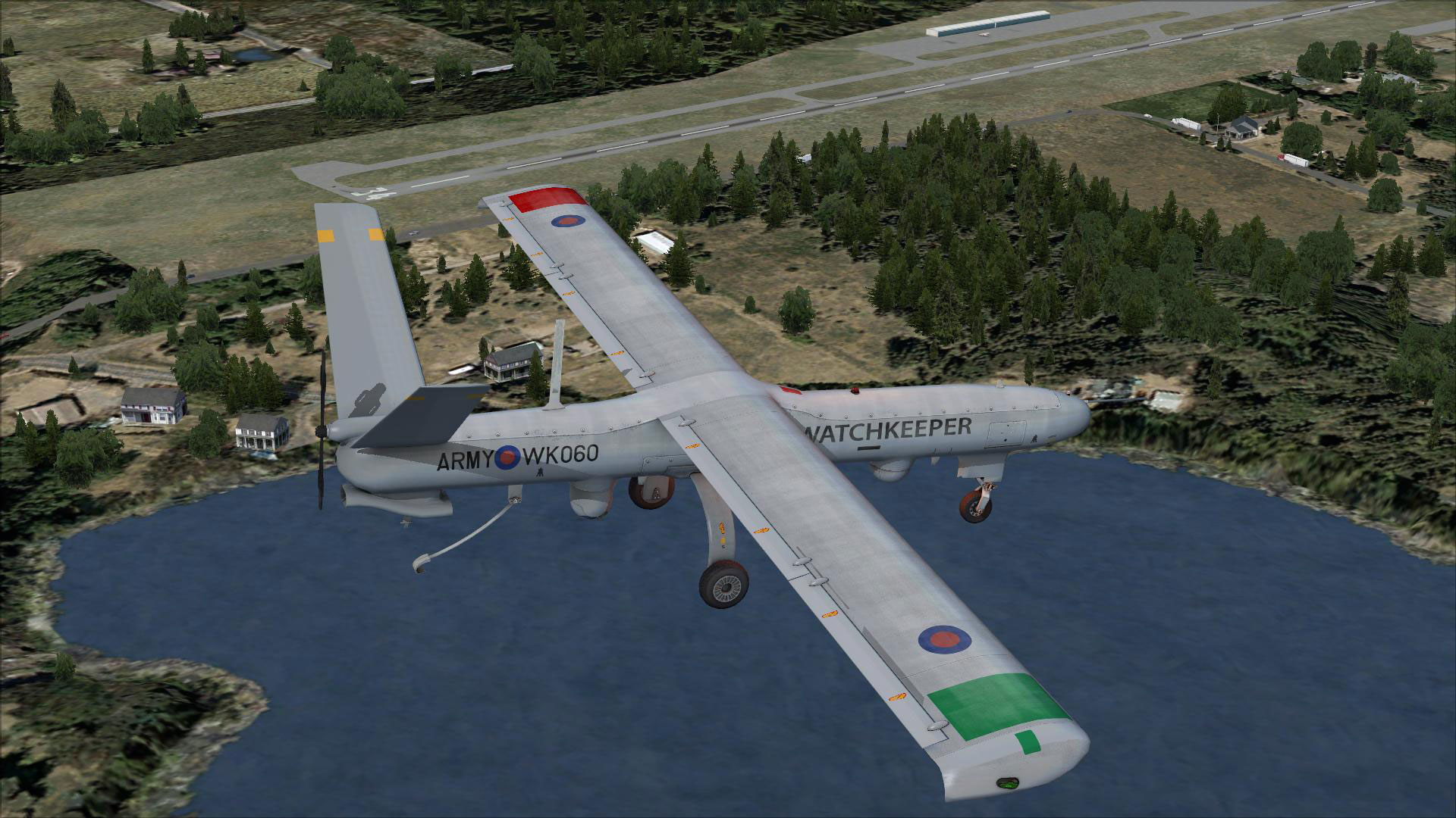 UAV Watchkeeper (Spies in the Skies) for FSX/FS2004 by First Class ...