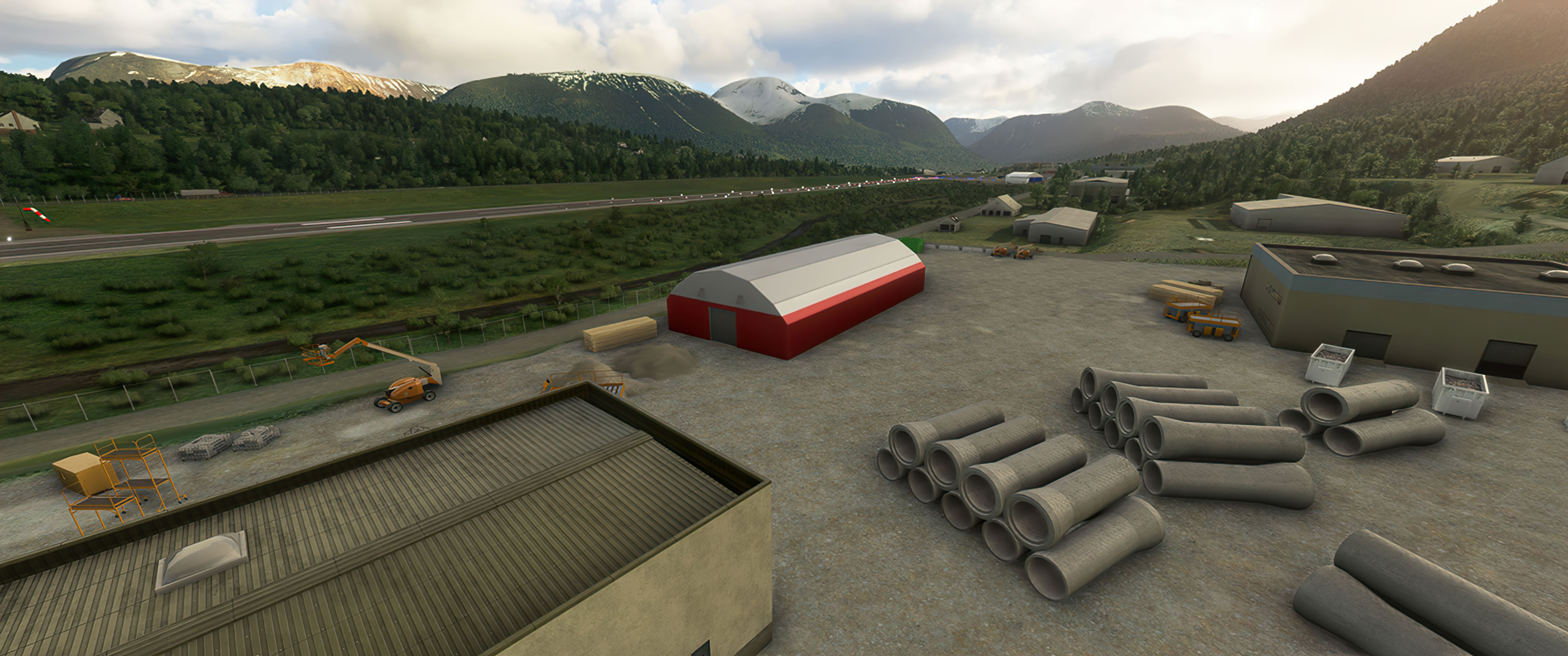 Ørsta-Volda Airport (ENOV) Scenery for MSFS by Aerosoft