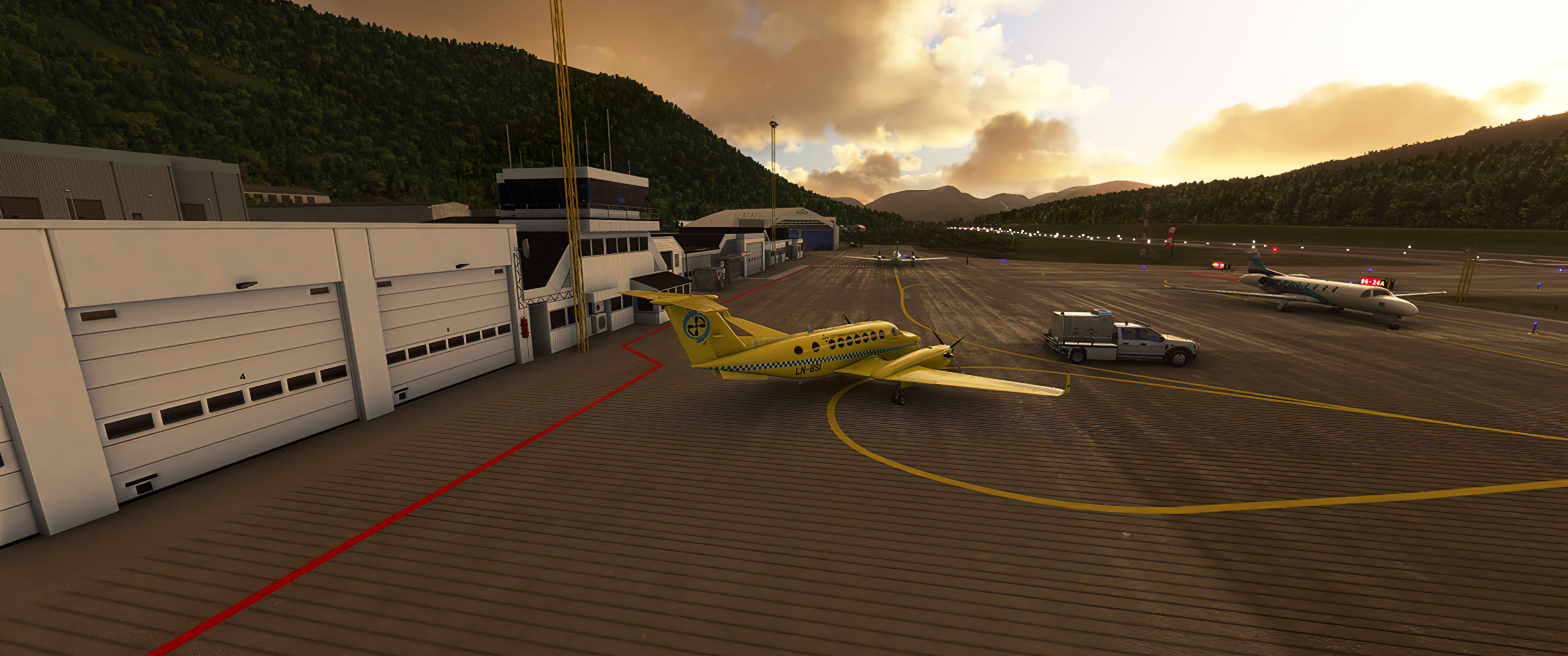 Ørsta-Volda Airport (ENOV) Scenery for MSFS by Aerosoft
