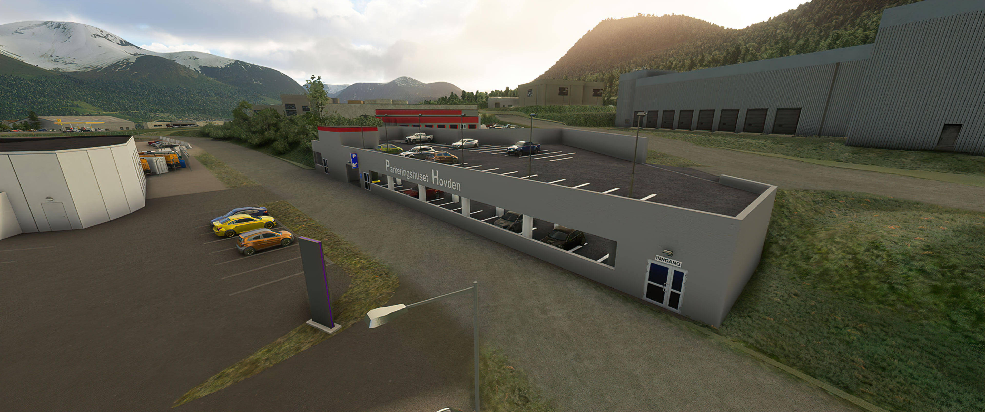 Ørsta-Volda Airport (ENOV) Scenery for MSFS by Aerosoft