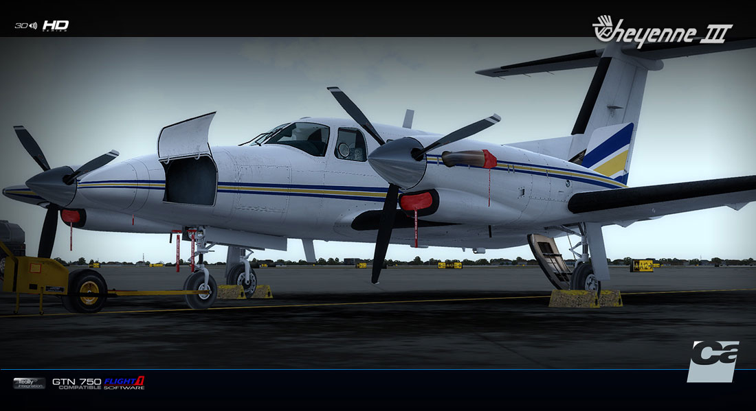 Piper PA-42 Cheyenne III for FSX/P3D by Carenado