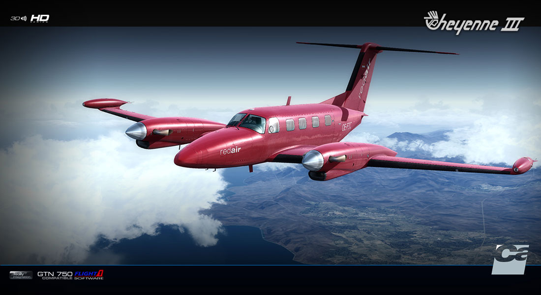 Piper PA-42 Cheyenne III for FSX/P3D by Carenado