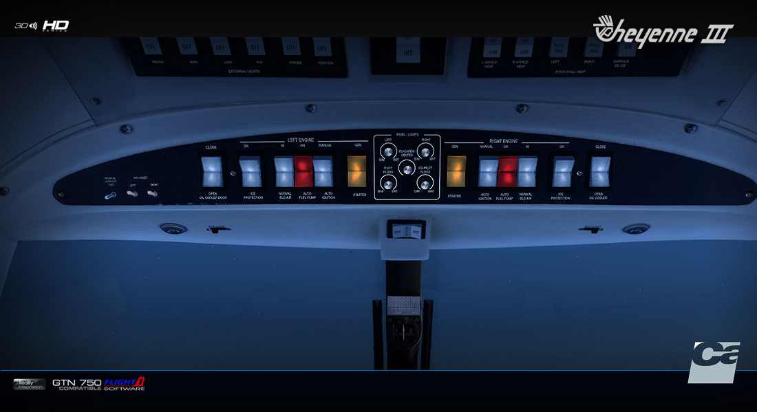 Piper PA-42 Cheyenne III for FSX/P3D by Carenado