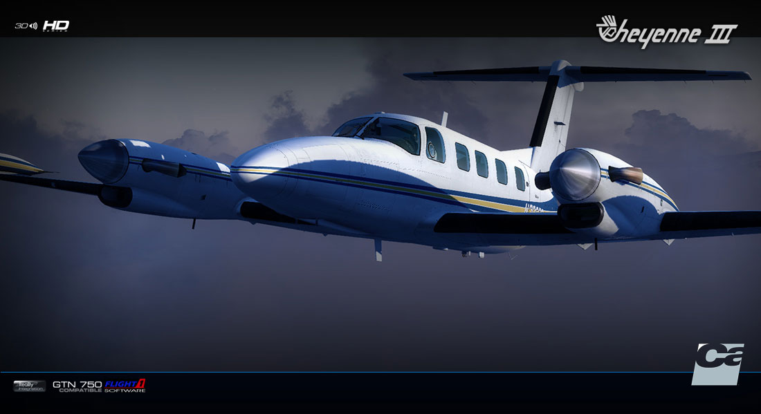 Piper PA-42 Cheyenne III for FSX/P3D by Carenado