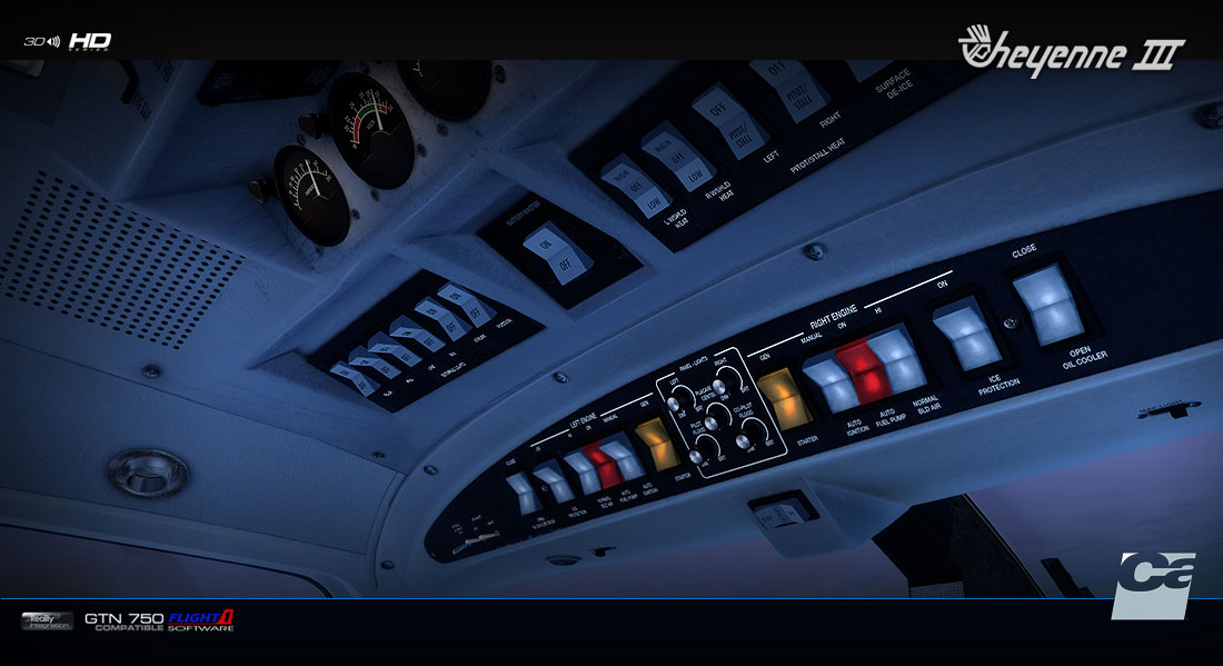 Piper PA-42 Cheyenne III for FSX/P3D by Carenado