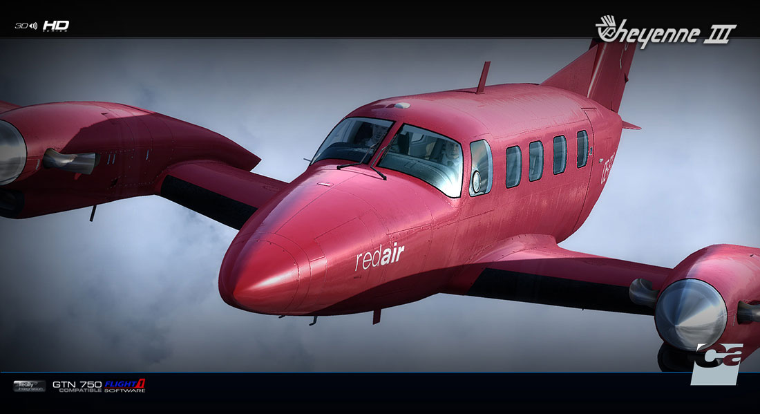 Piper PA-42 Cheyenne III for FSX/P3D by Carenado