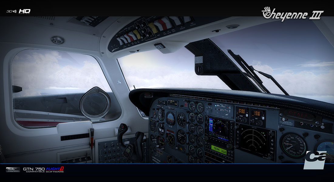 Piper PA-42 Cheyenne III for FSX/P3D by Carenado