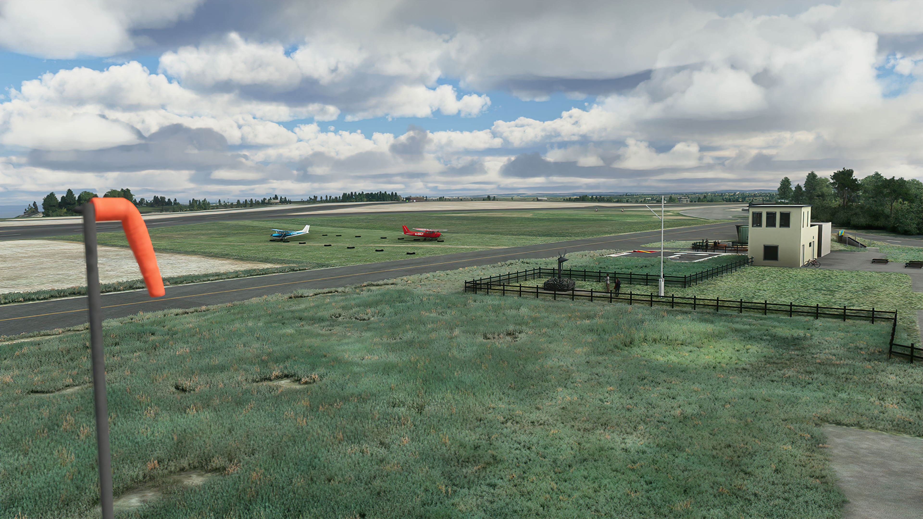 Perranporth Airfield (EGTP) Scenery for MSFS by Aerosoft