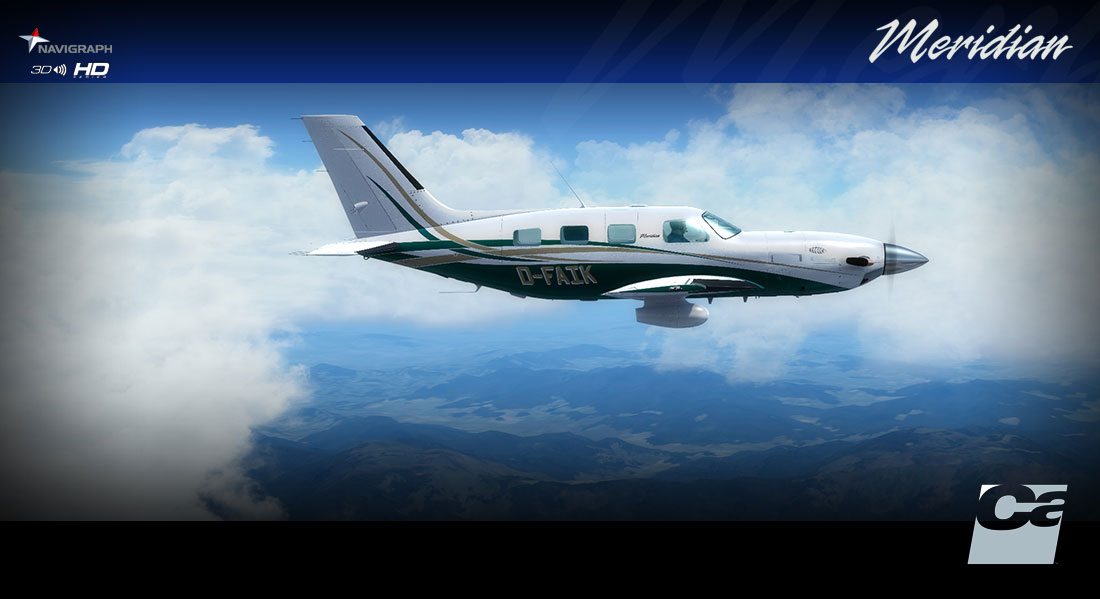 Piper PA-46 500TP Malibu Meridian HD Series for FSX/P3D by Carenado