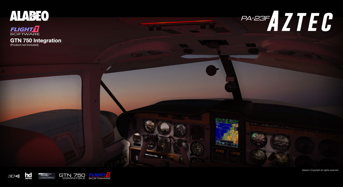 Piper PA-23 Aztec F 250 for FSX/P3D by Alabeo