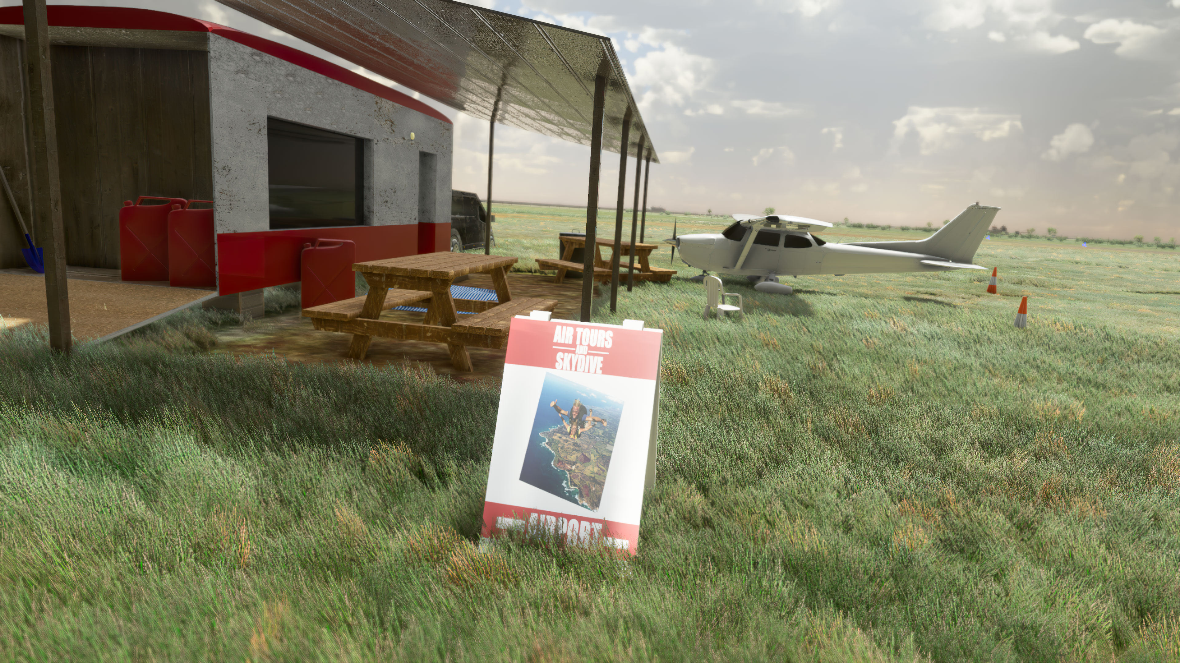 Port Allen Airport (PHPA) Hawaii Scenery for MSFS by South Oak Co
