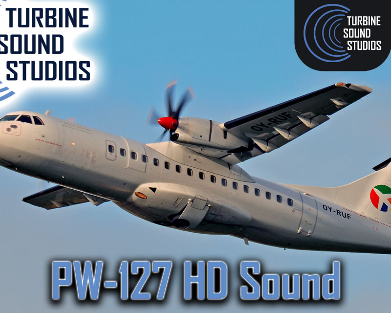 ATR-42/72 PW-127 HD Sound Pack for FSX/P3D by Turbine Sound Studios