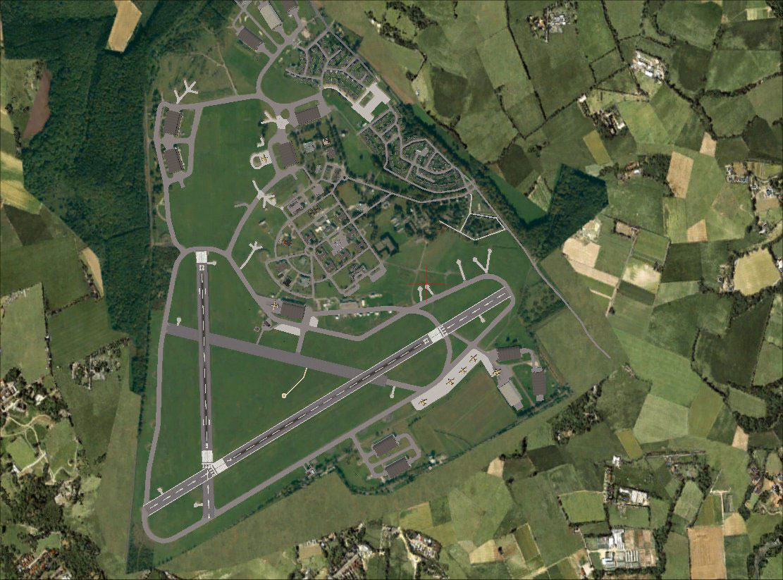 RAF Colerne Scenery for FSX/P3D by Team SDB