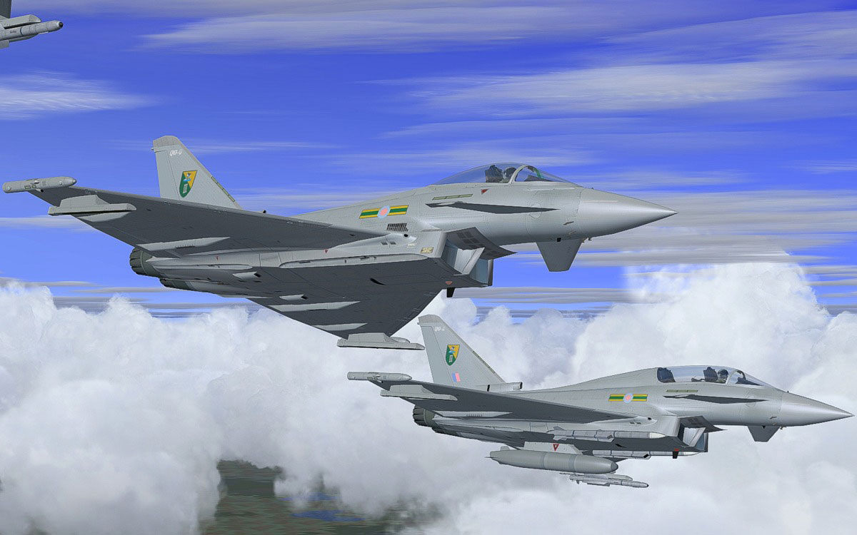 Royal Air Force Jets for FSX & FS2004 by AFS-Design