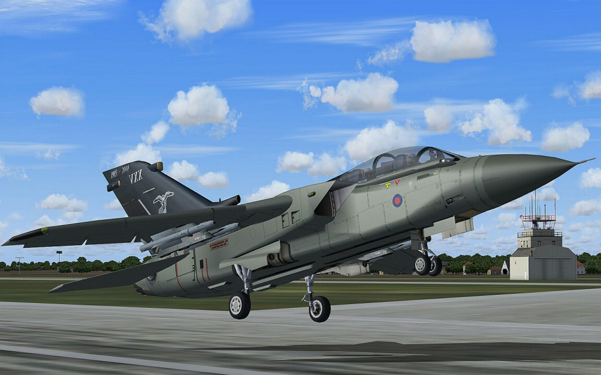 Royal Air Force Jets for FSX & FS2004 by AFS-Design