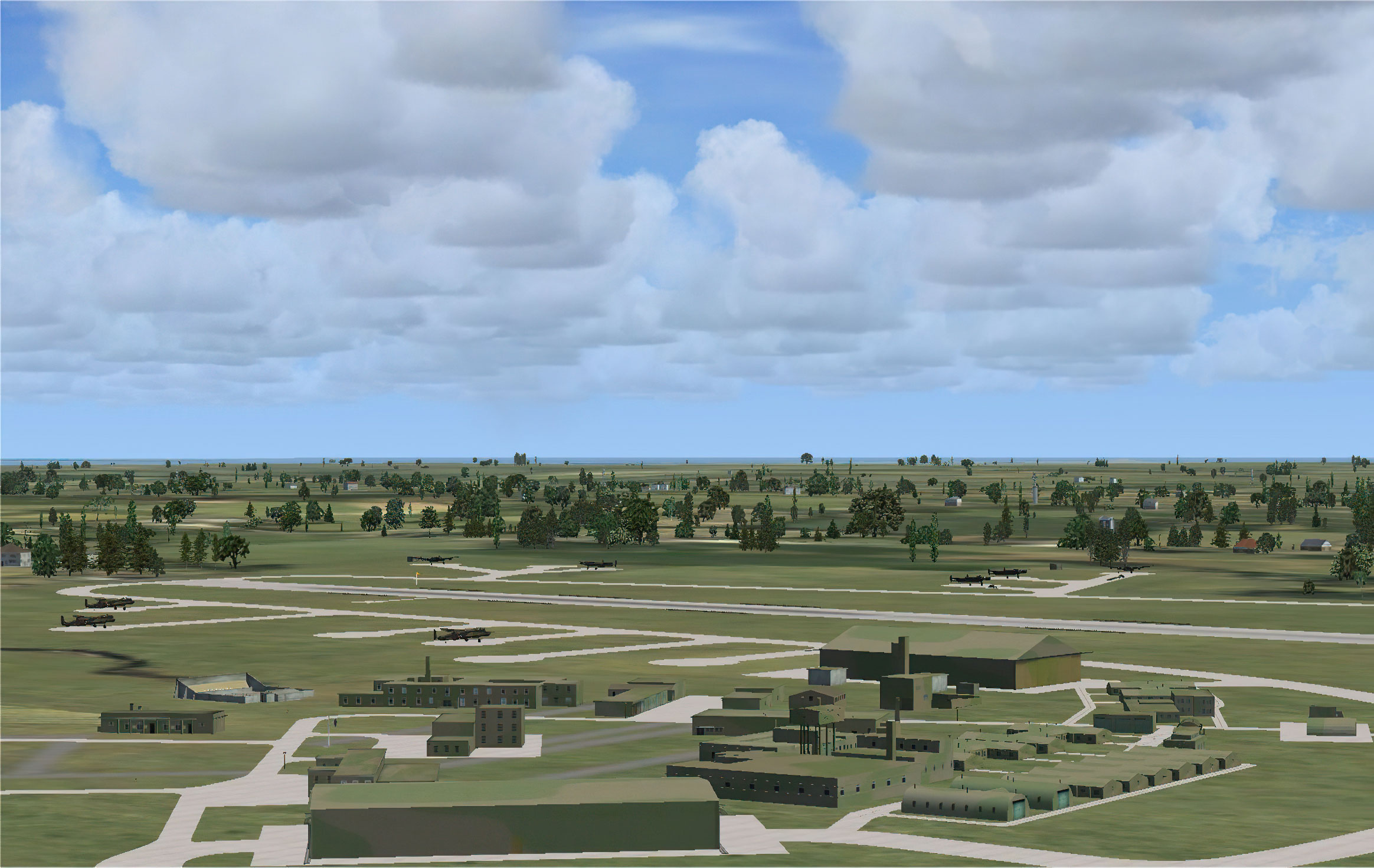 RAF Ludford Magna Scenery for P3D by Team SDB