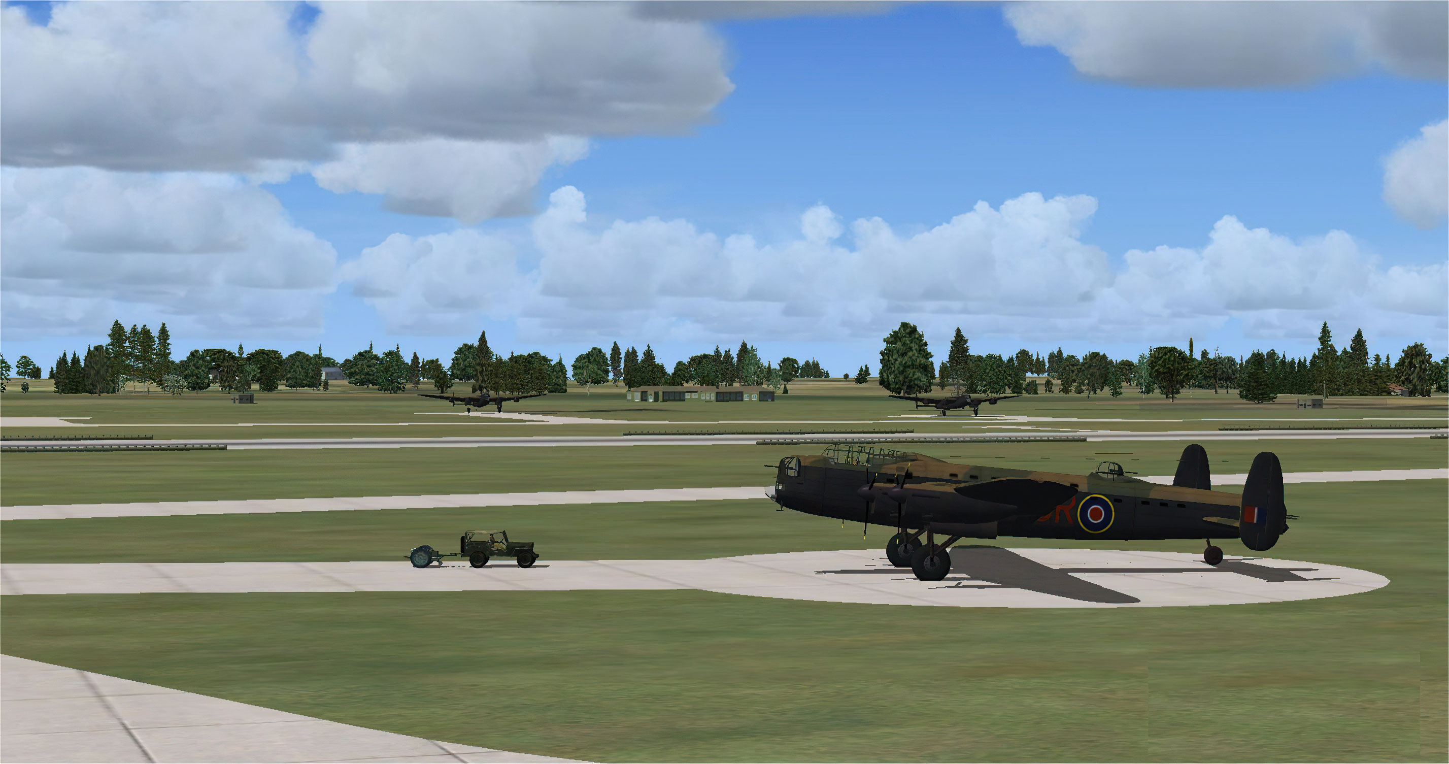 RAF Ludford Magna Scenery for P3D by Team SDB