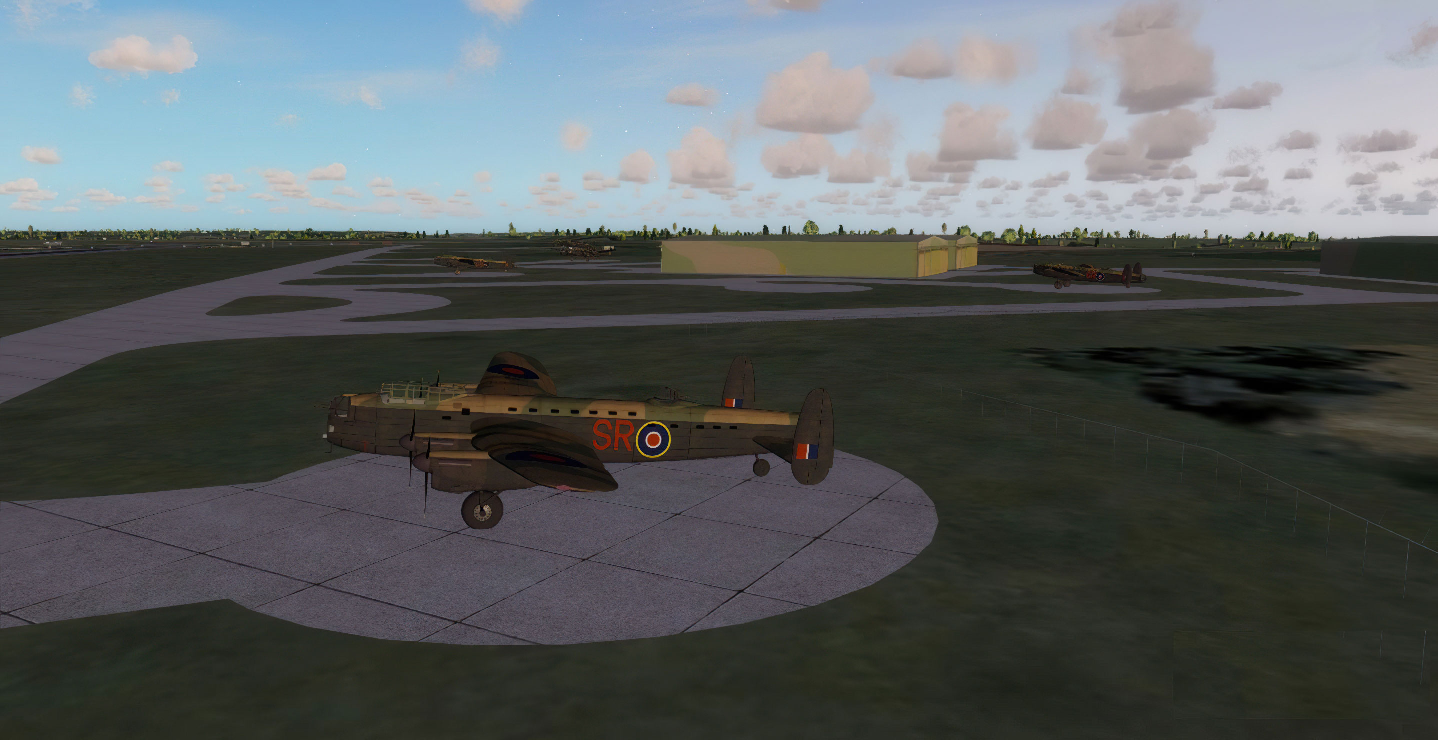 RAF Ludford Magna Scenery for P3D by Team SDB