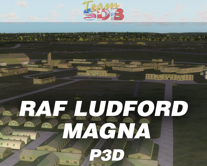 RAF Ludford Magna Scenery for P3D by Team SDB