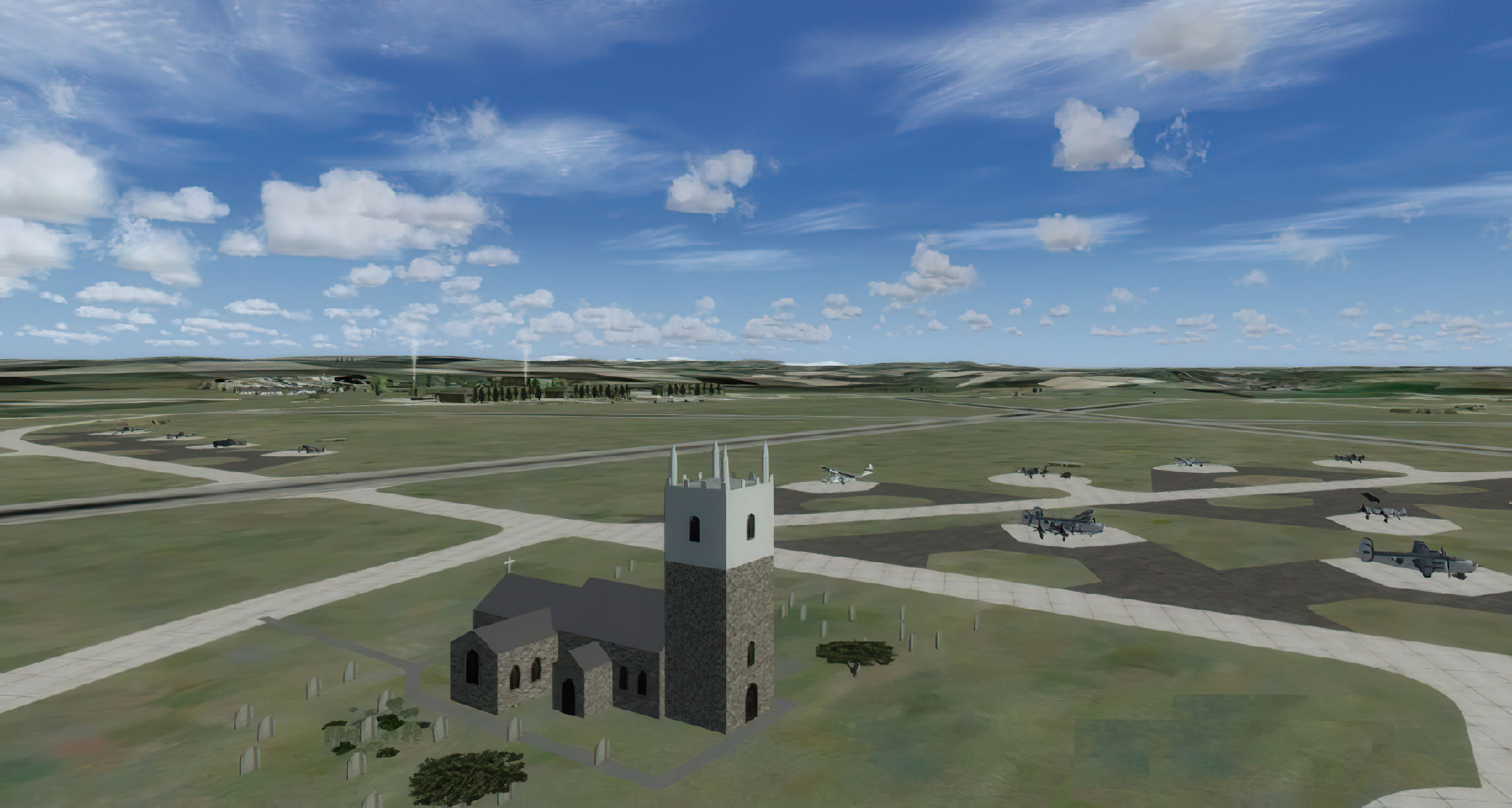 RAF St. Eval for P3D by Team SDB