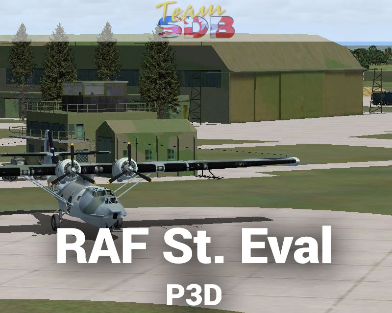 RAF St. Eval for P3D by Team SDB