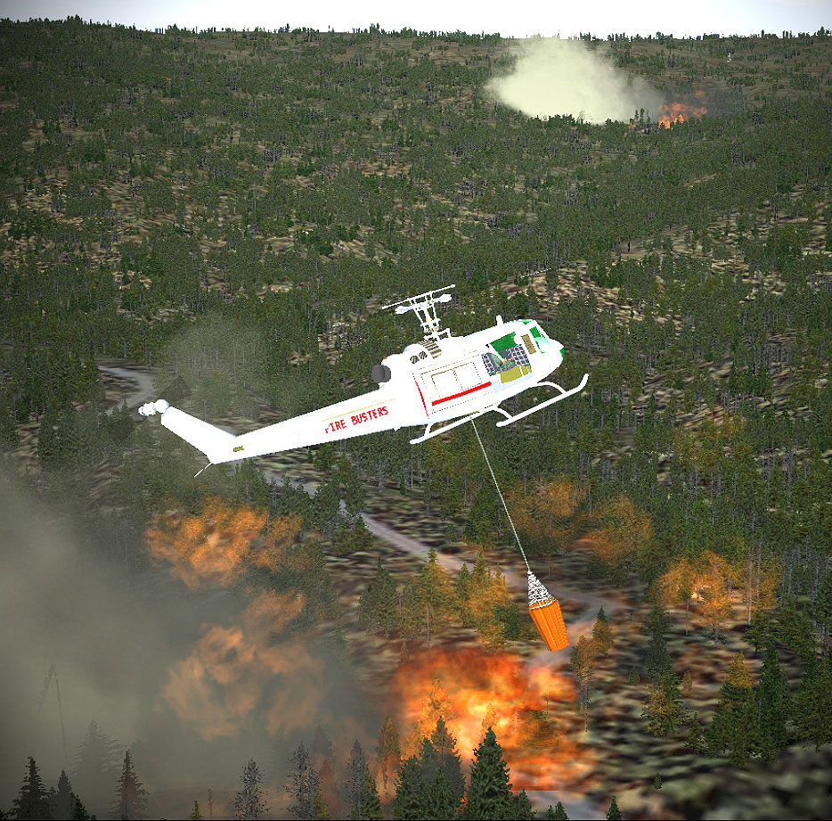 Aerial Firefighter Missions for FSX by RDJ Simulations