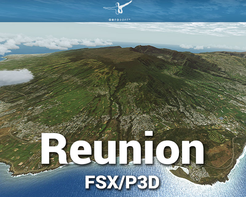 Reunion Scenery for FSX/P3D by Aerosoft