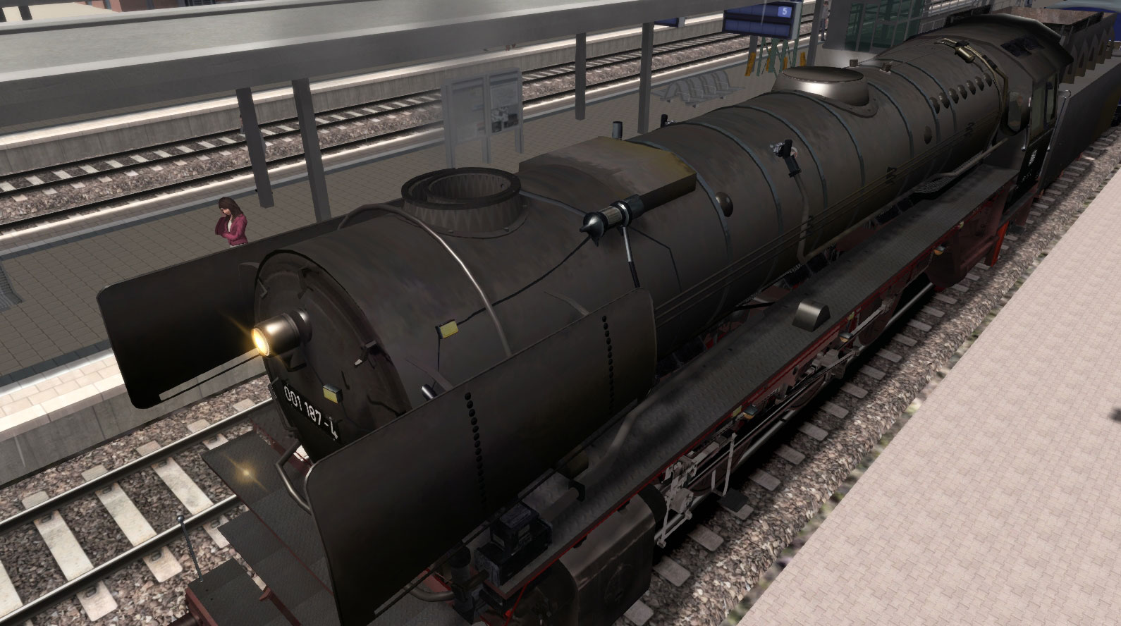 Romantic Railroads: German BR01 Class Reboilered for TS2016 by Just Trains