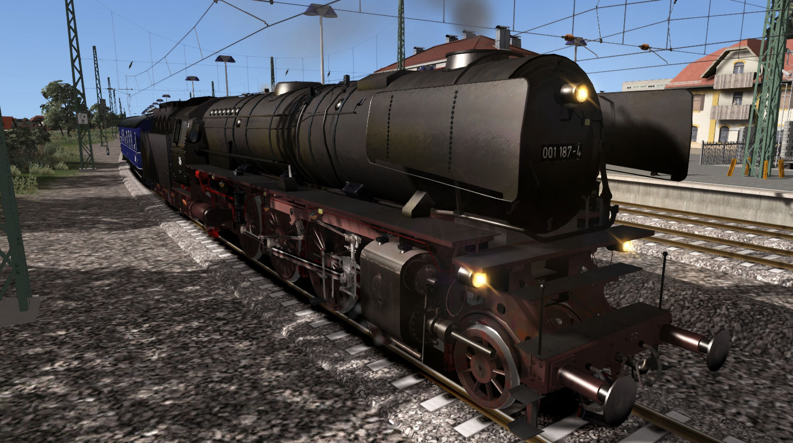 Romantic Railroads: German BR01 Class Reboilered for TS2016 by Just Trains