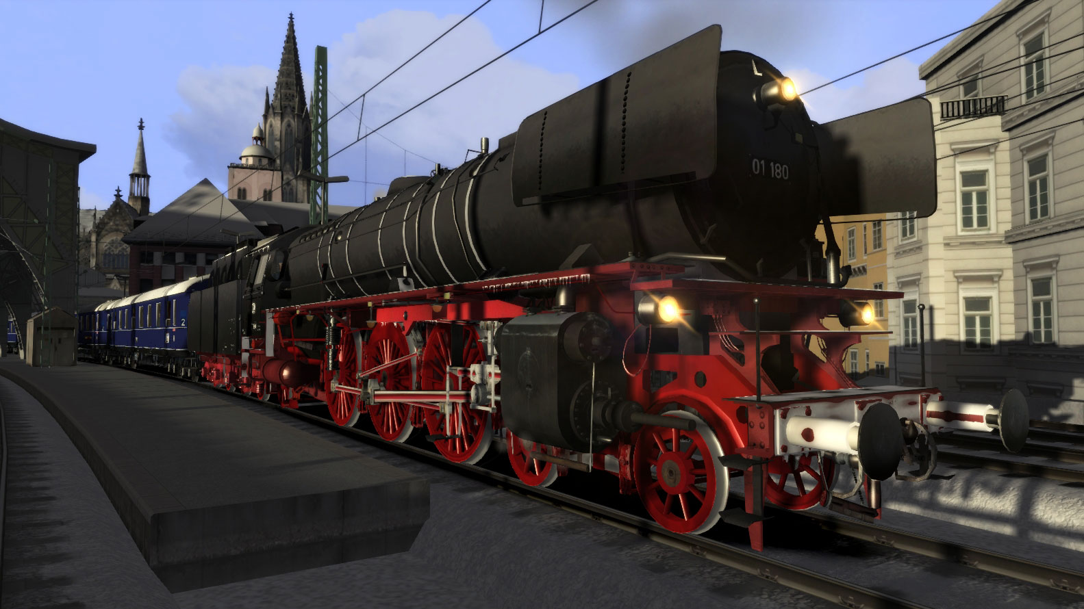 Romantic Railroads: German BR01 Class Reboilered for TS2016 by Just Trains