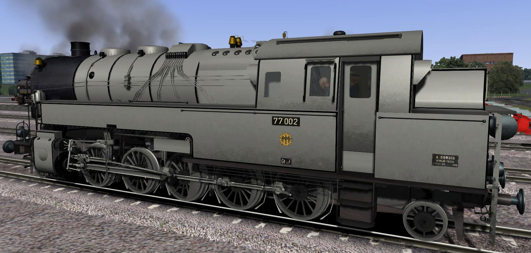 Romantic Railroads: The German BR95 Class Locomotive for TS2016 by Just ...
