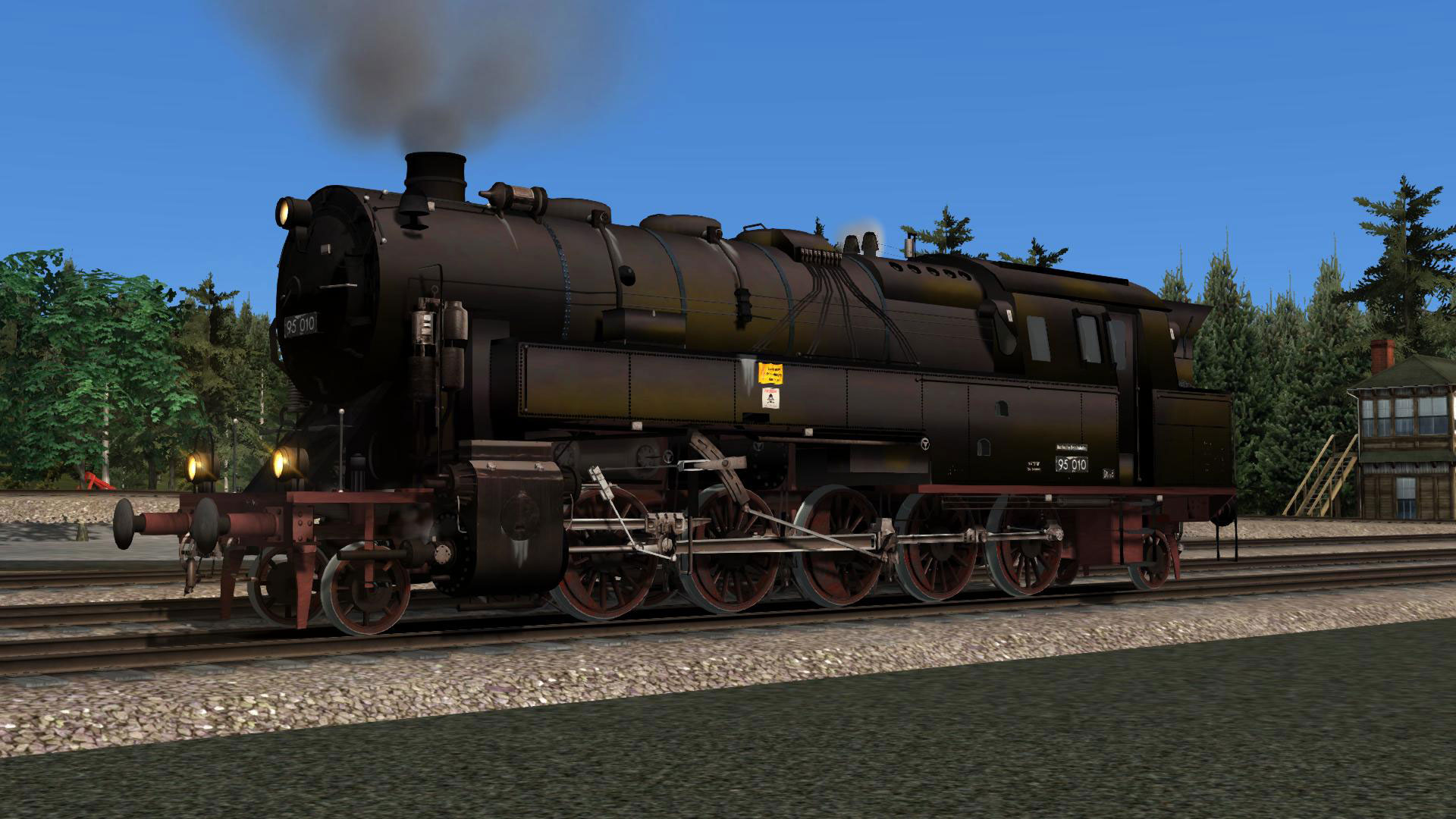 Romantic Railroads: The German BR95 Class Locomotive for TS2016 by Just ...
