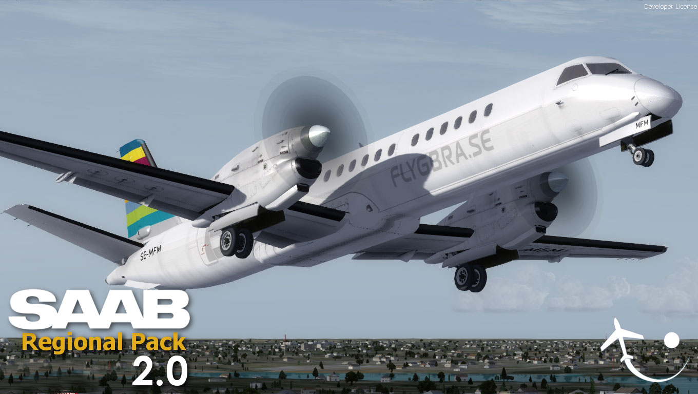 SAAB Regional Pack v2 for FSX/P3D by Virtualcol FS Software