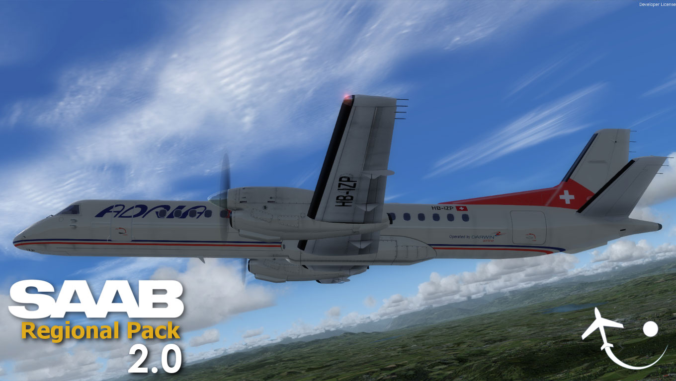 SAAB Regional Pack v2 for FSX/P3D by Virtualcol FS Software