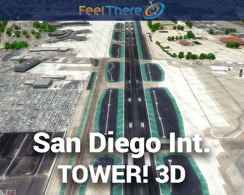 San Diego International (KSAN) Expansion for Tower! 3D by feelthere