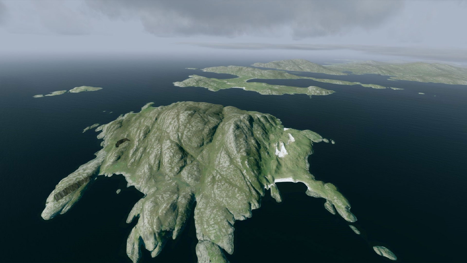 Scotland Photoreal Scenery for FSX/P3D - VFR Real Scenery NexGen 3D Vol ...