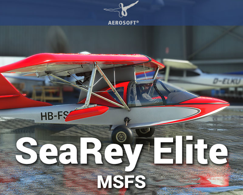 SeaRey Elite Ultralight Aircraft Add-on for MSFS (Light) by Aerosoft