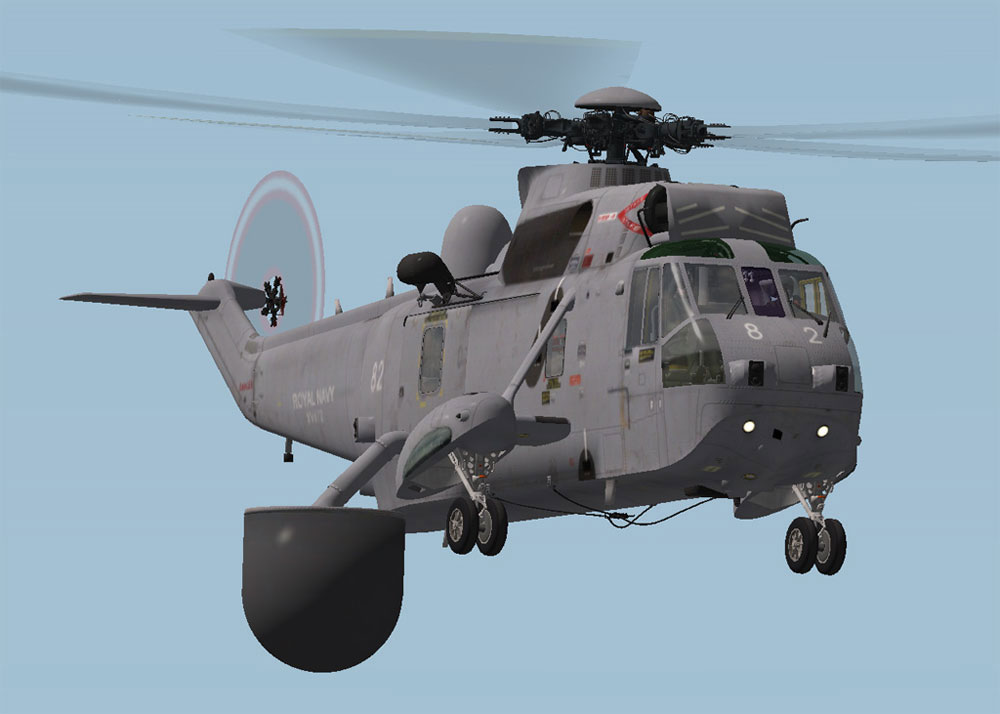 Sikorsky SH-3 Sea King for X-Plane by Virtavia