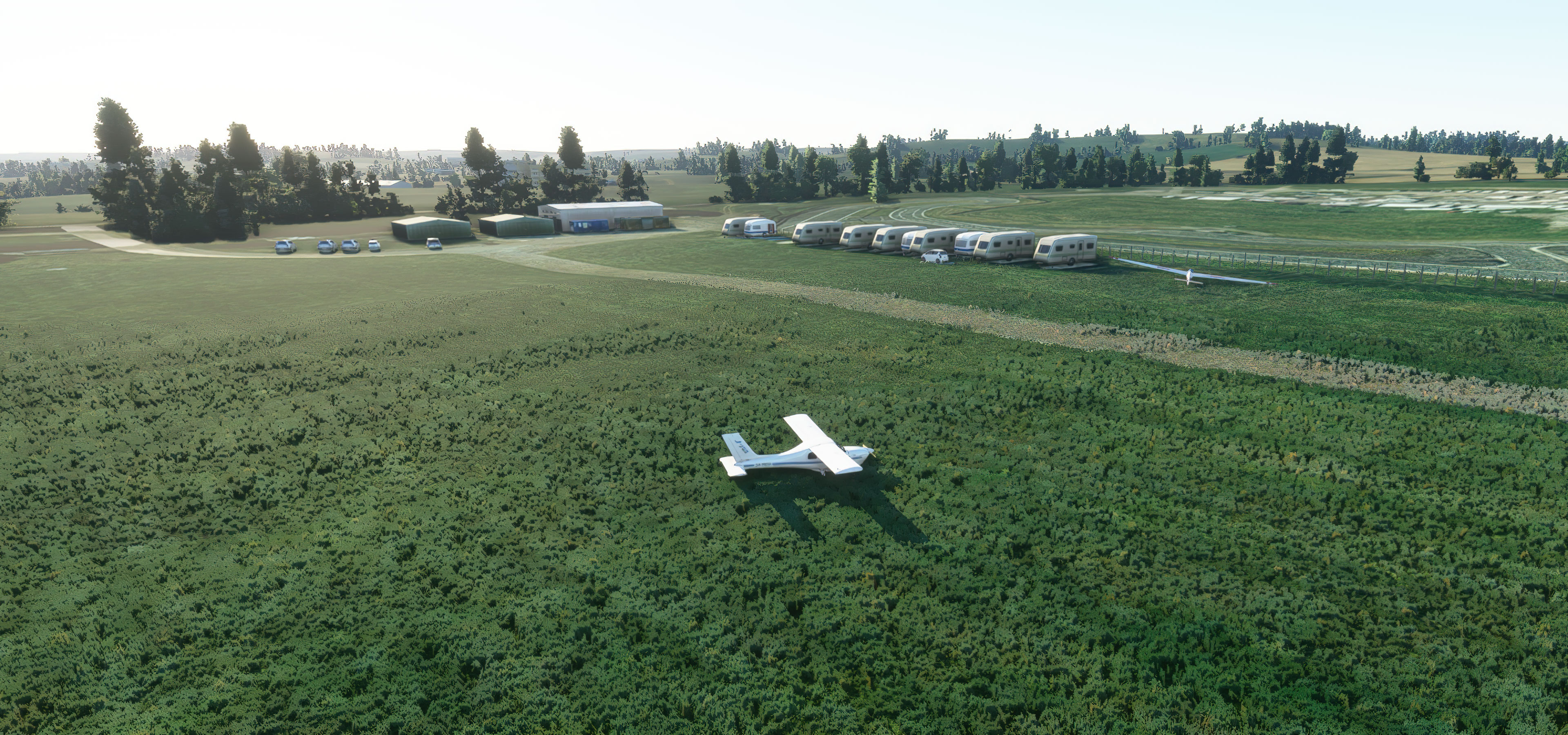 UK Airfields & Farm/Grass Strips Scenery Vol. 5 for MSFS by Neil Birch
