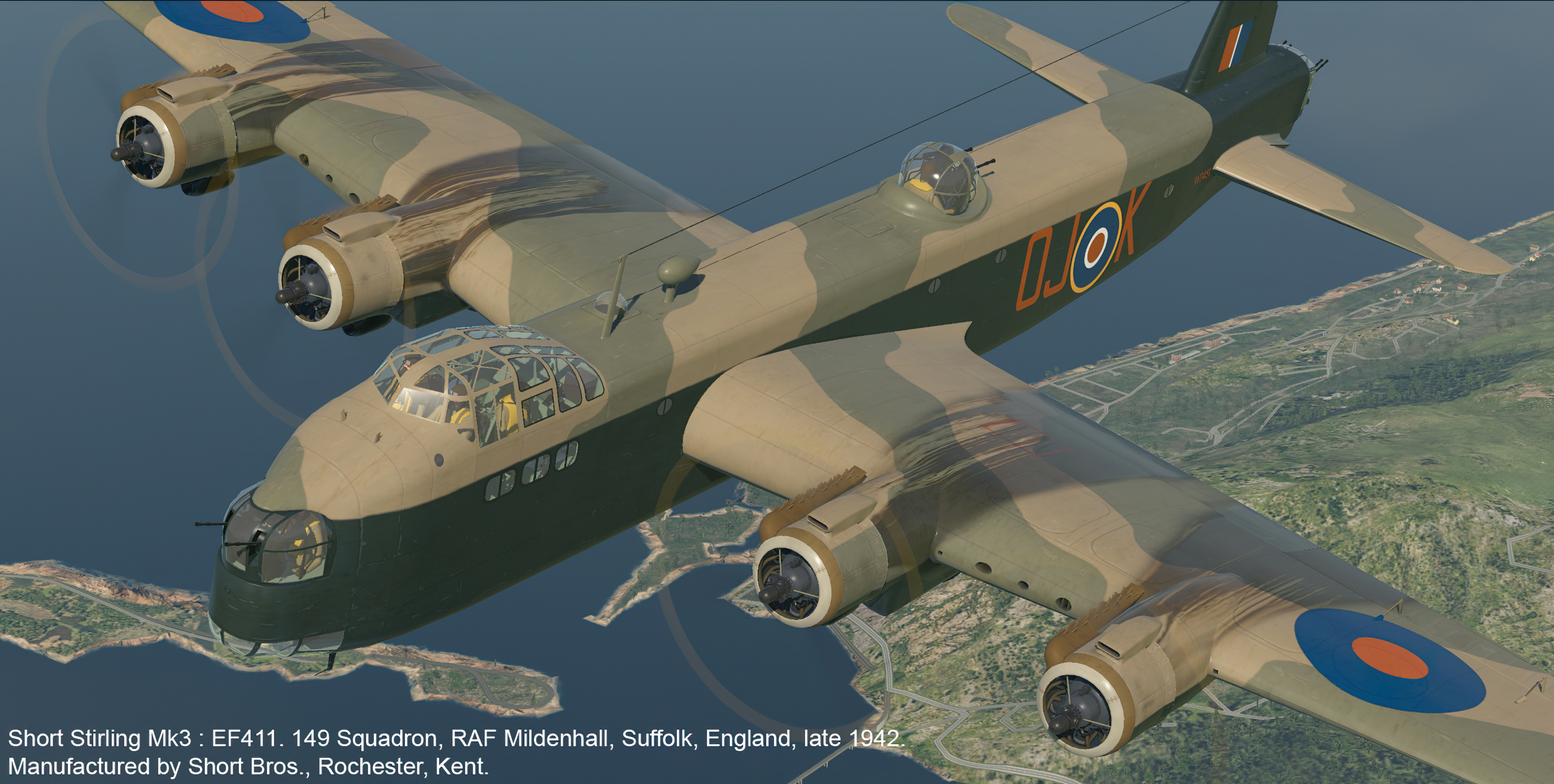 Short Stirling for X-Plane by Virtavia
