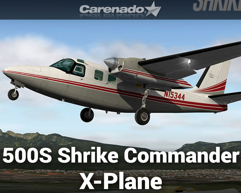 Aero Commander 500S Shrike Commander HD Series for X-Plane by Carenado